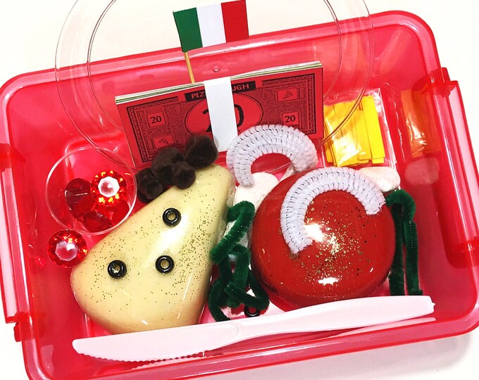 Pizza Play Dough Kit Party Favors for Boys for Girls Sensory Kits ...