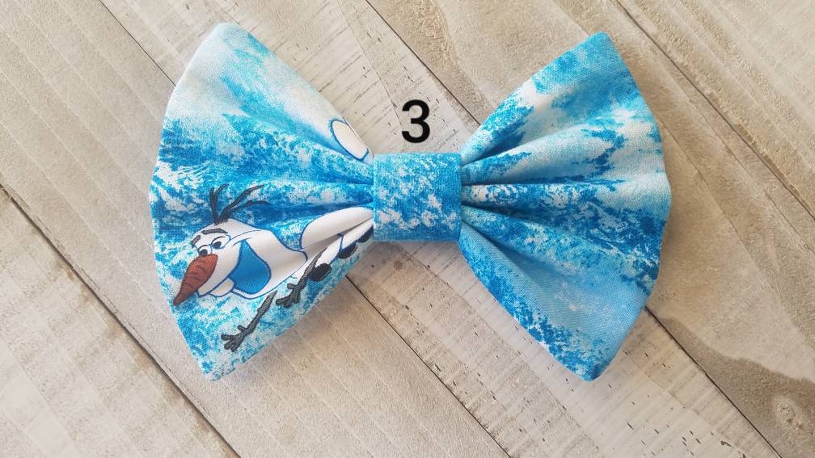 Olaf Hair Bows Olaf Frozen Disney Hair Bow Olaf Cotton - Etsy