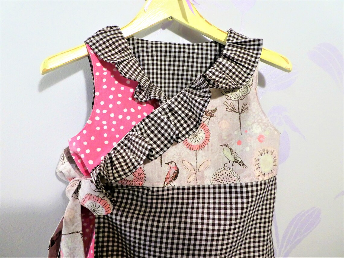 Toddler Wrap Dress-boho Style for Toddler Girl-polka Dots- Ruffled ...