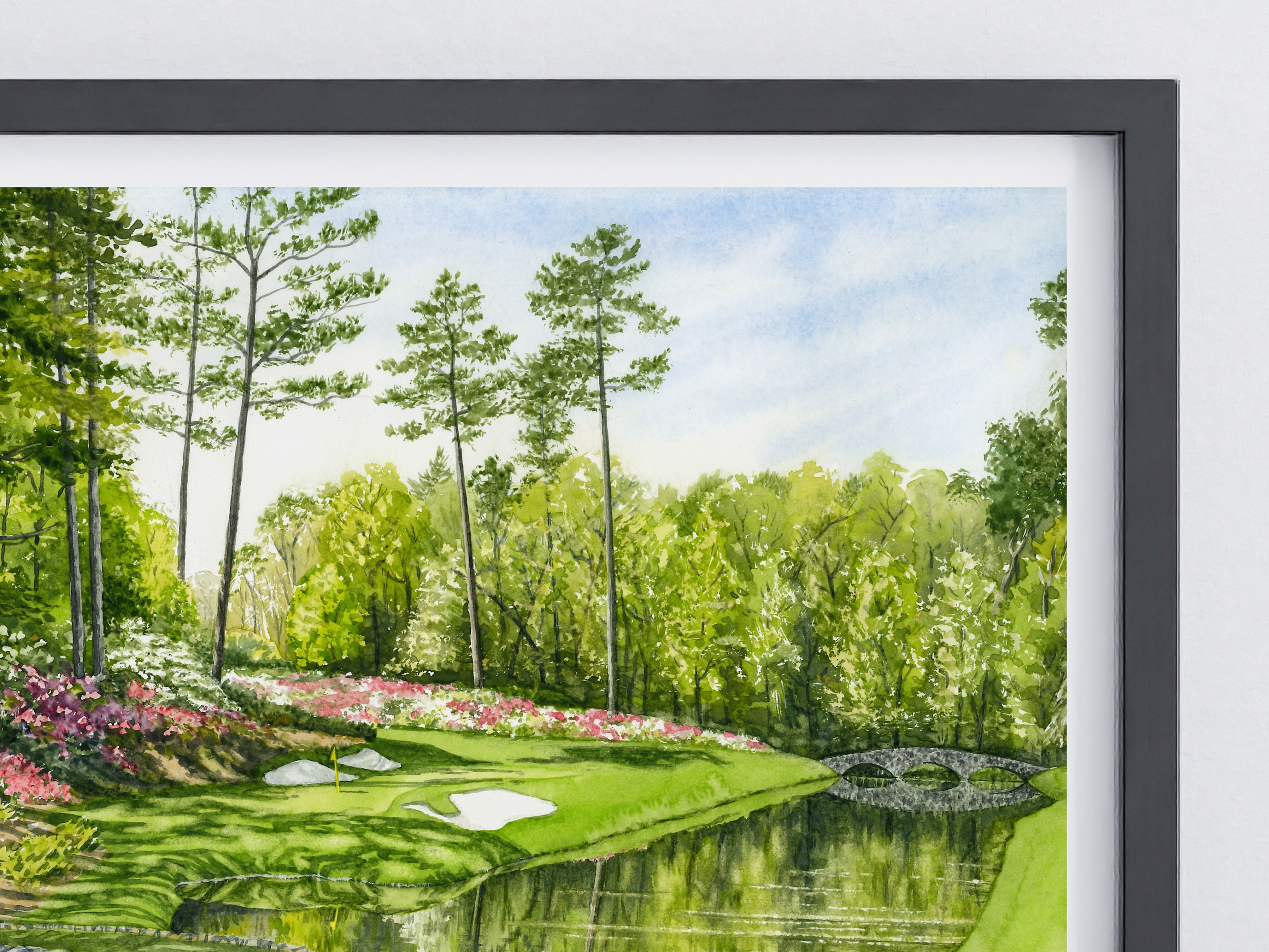 Augusta National Golf Club Print no Text the Masters Golf Course Poster ...