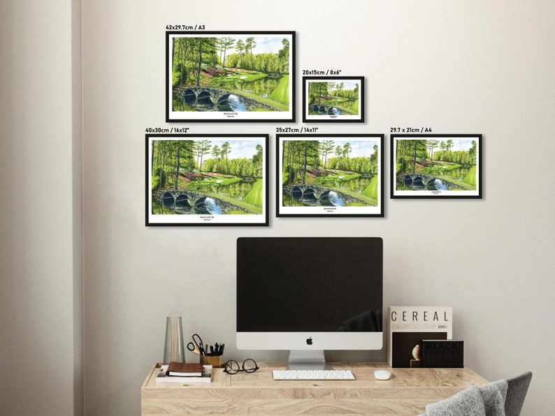 Augusta National Golf Club Poster Print the Masters Golf - Etsy