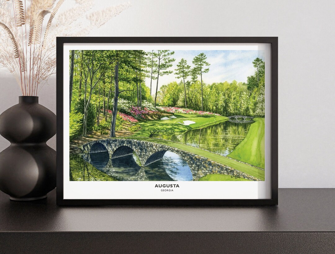 Augusta National Golf Club Poster Print | the Masters Golf Course ...