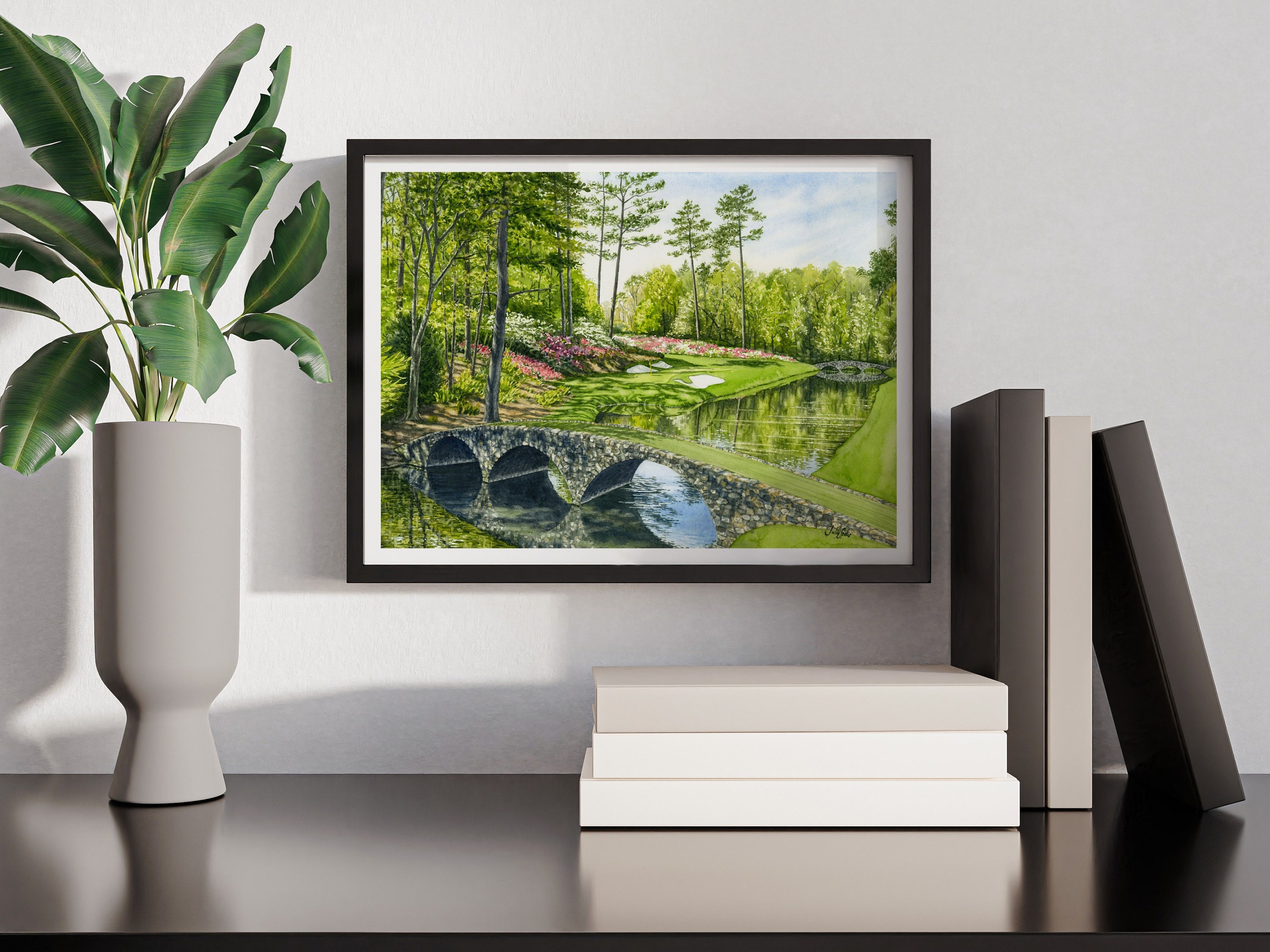 Augusta National Golf Club Print no Text the Masters Golf Course Poster ...