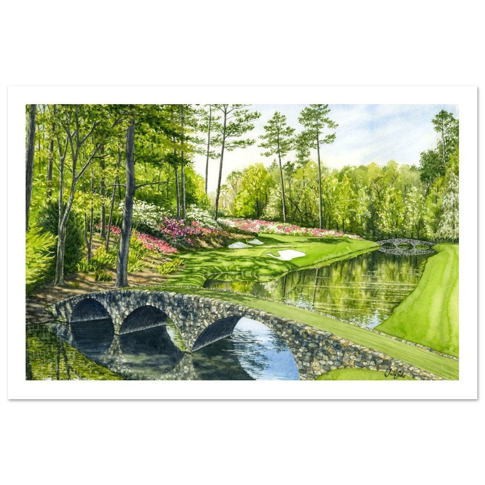Augusta National Golf Club Print no Text the Masters Golf Course Poster ...