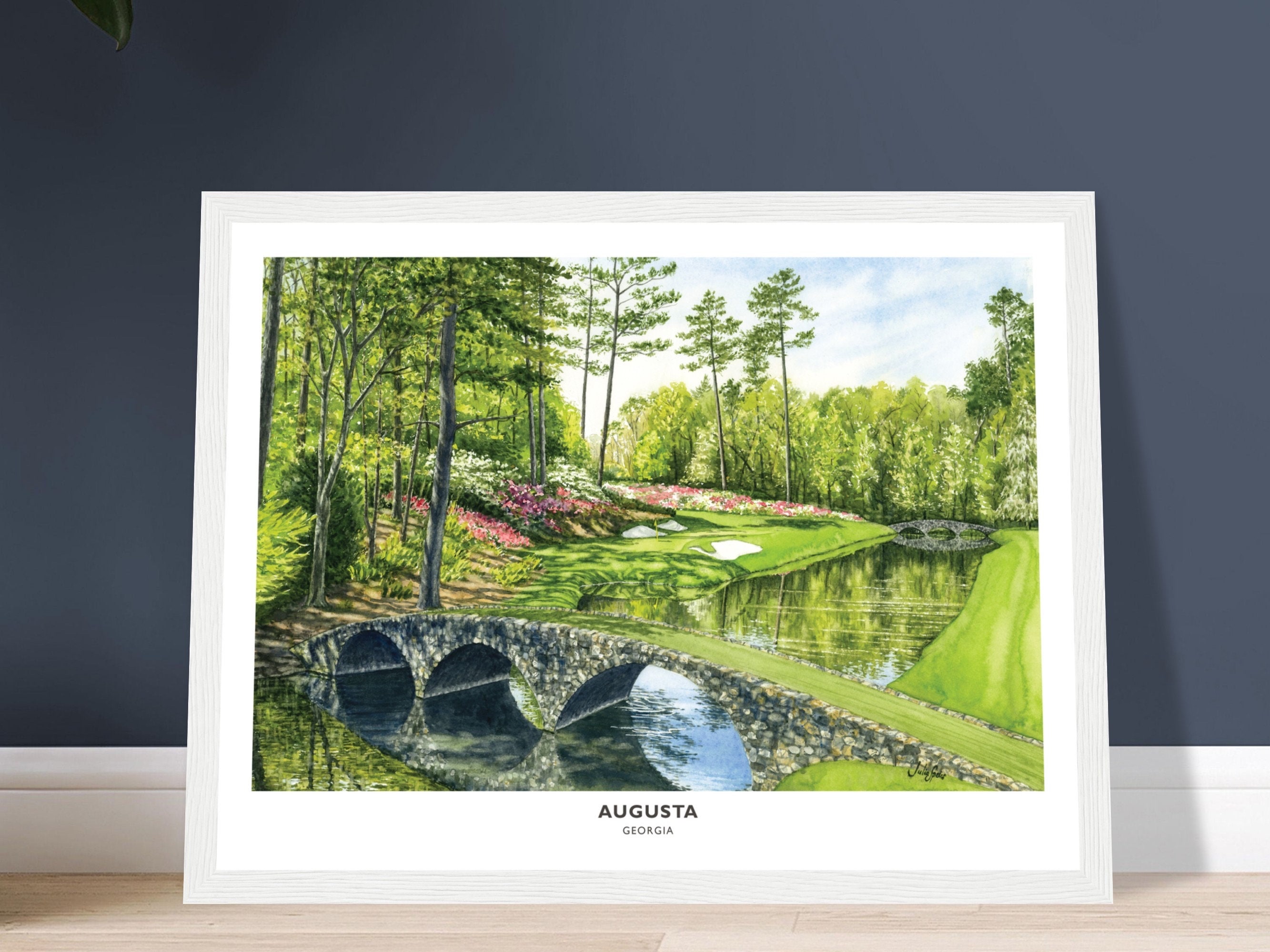 Augusta National Golf Club Poster Print the Masters Golf - Etsy