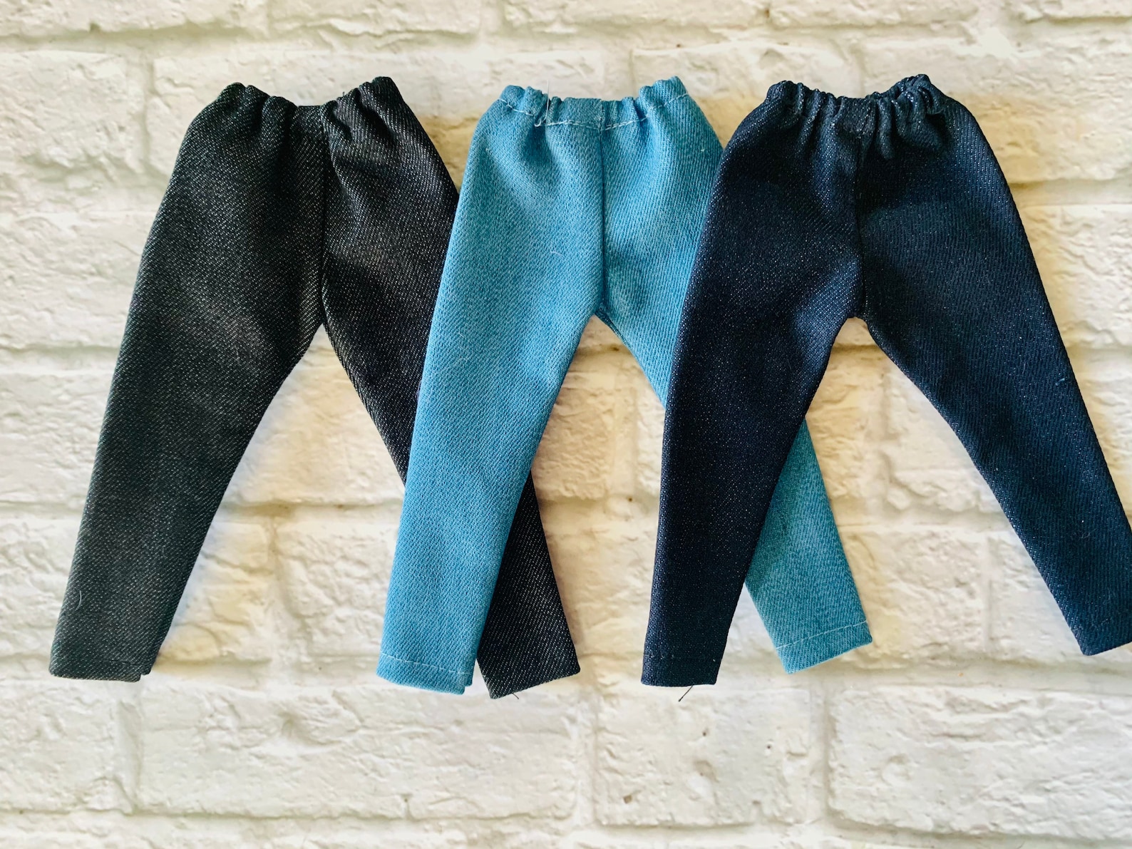 Tinsels Boutique Elf Clothes Pants Jeans Black Stonewashed - Etsy