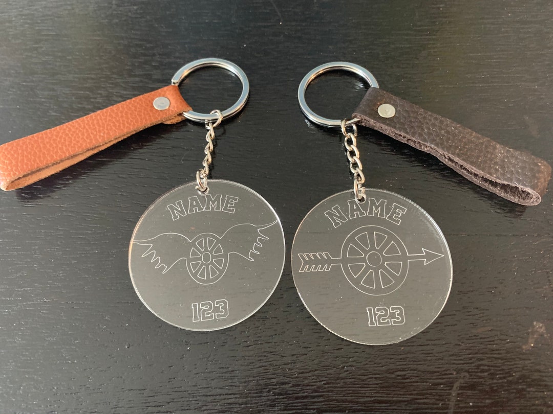 Hero’s Pride Wheel With Arrow or Wheel With Wings Personalized Engraved ...