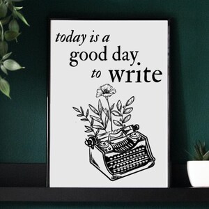 Instant Download, Quotes for Writers, Writer Wall Art, Digital Art ...