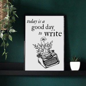 Instant Download, Quotes for Writers, Writer Wall Art, Digital Art ...