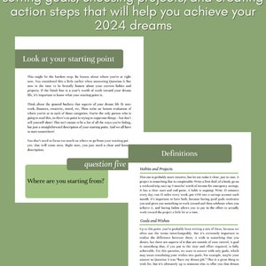 How to Plan Your Year in 10 Simple Steps | 2024 Productivity Planner ...