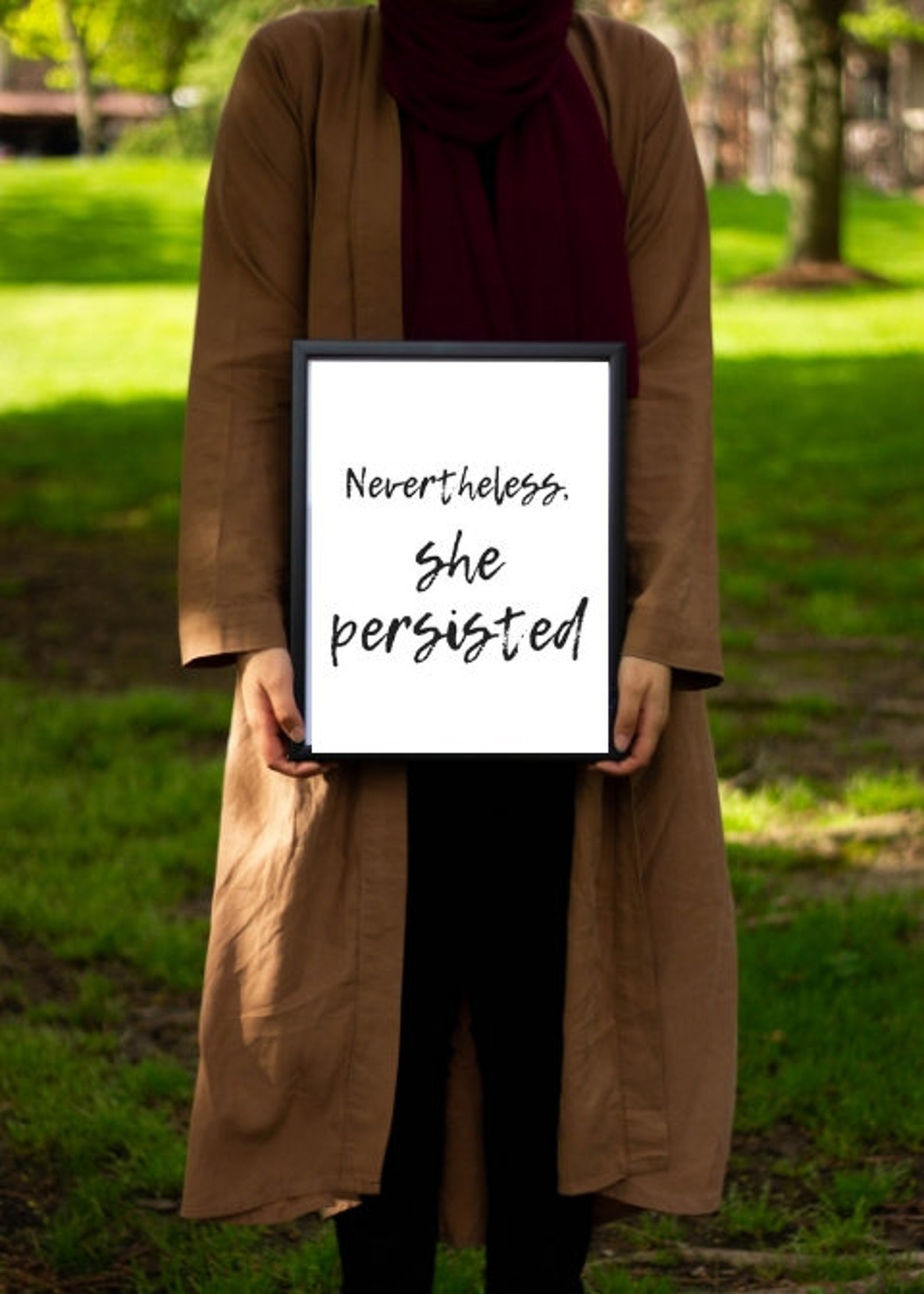 Instant Download, Wall Art, Feminism, Nevertheless She Persisted, Dorm ...