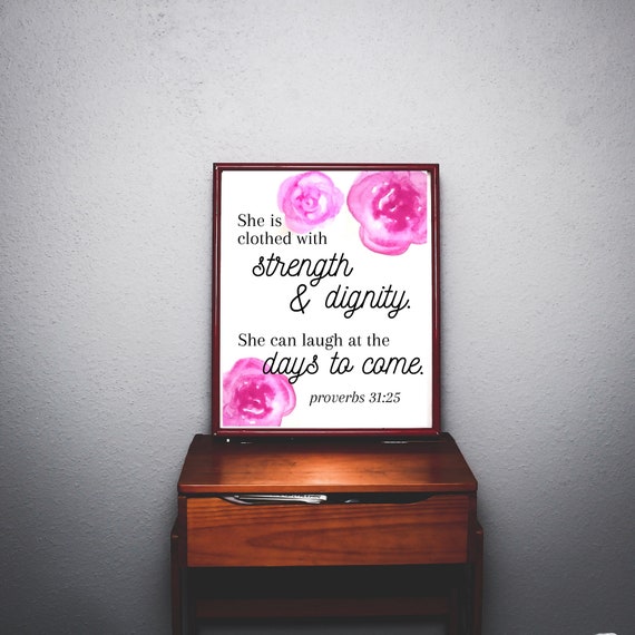 Instant Download Bible Verses Proverbs Printable Wall - Etsy