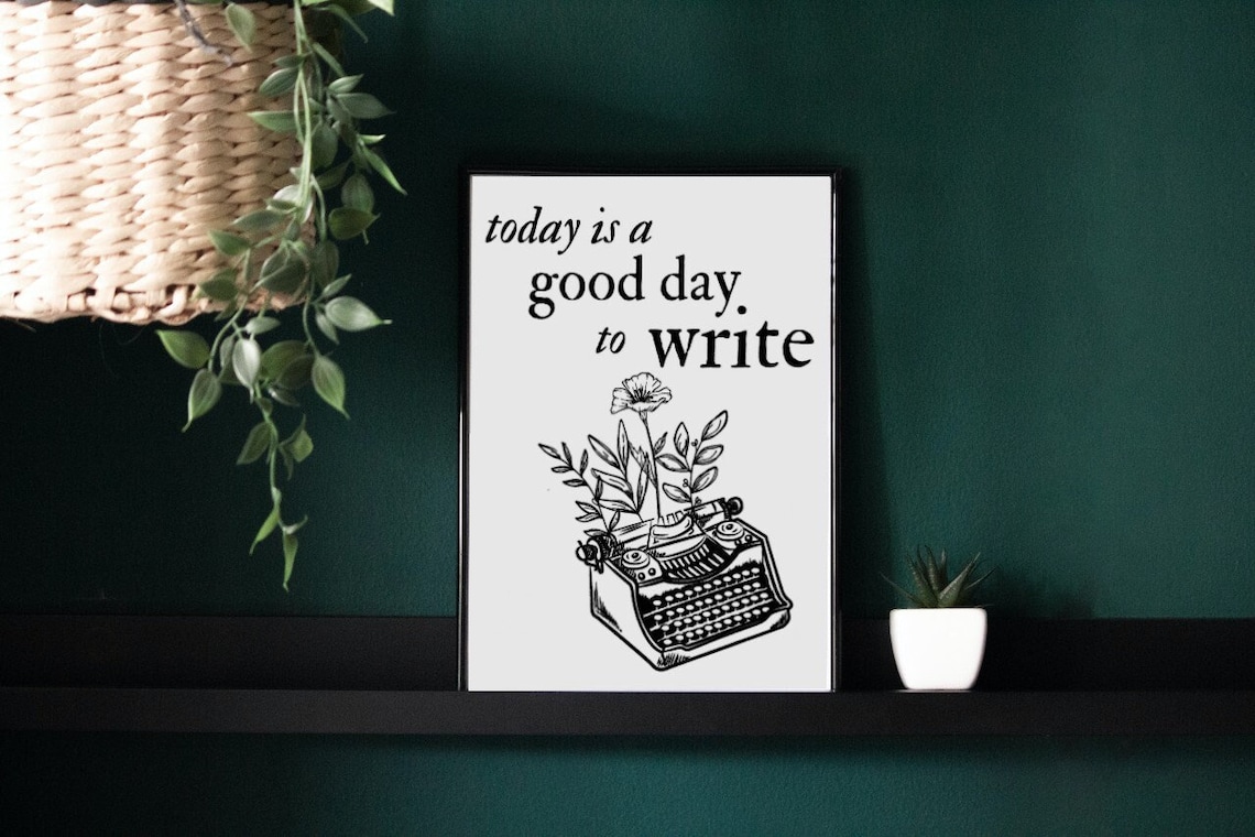 Instant Download, Quotes for Writers, Writer Wall Art, Digital Art ...