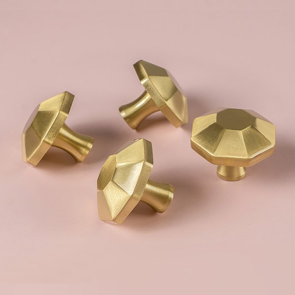 Hexagon Knobs - Etsy UK