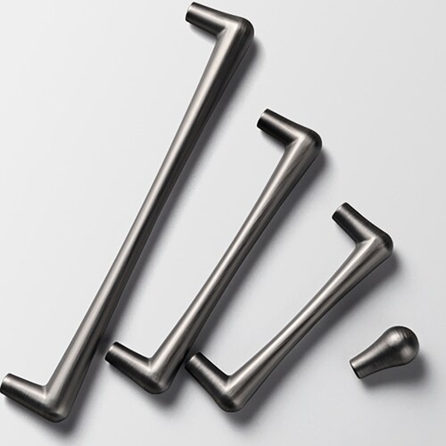 Matte Dark Gunmetal Grey Cabinet Pulls Cabinet Knobs Drawer - Etsy Australia