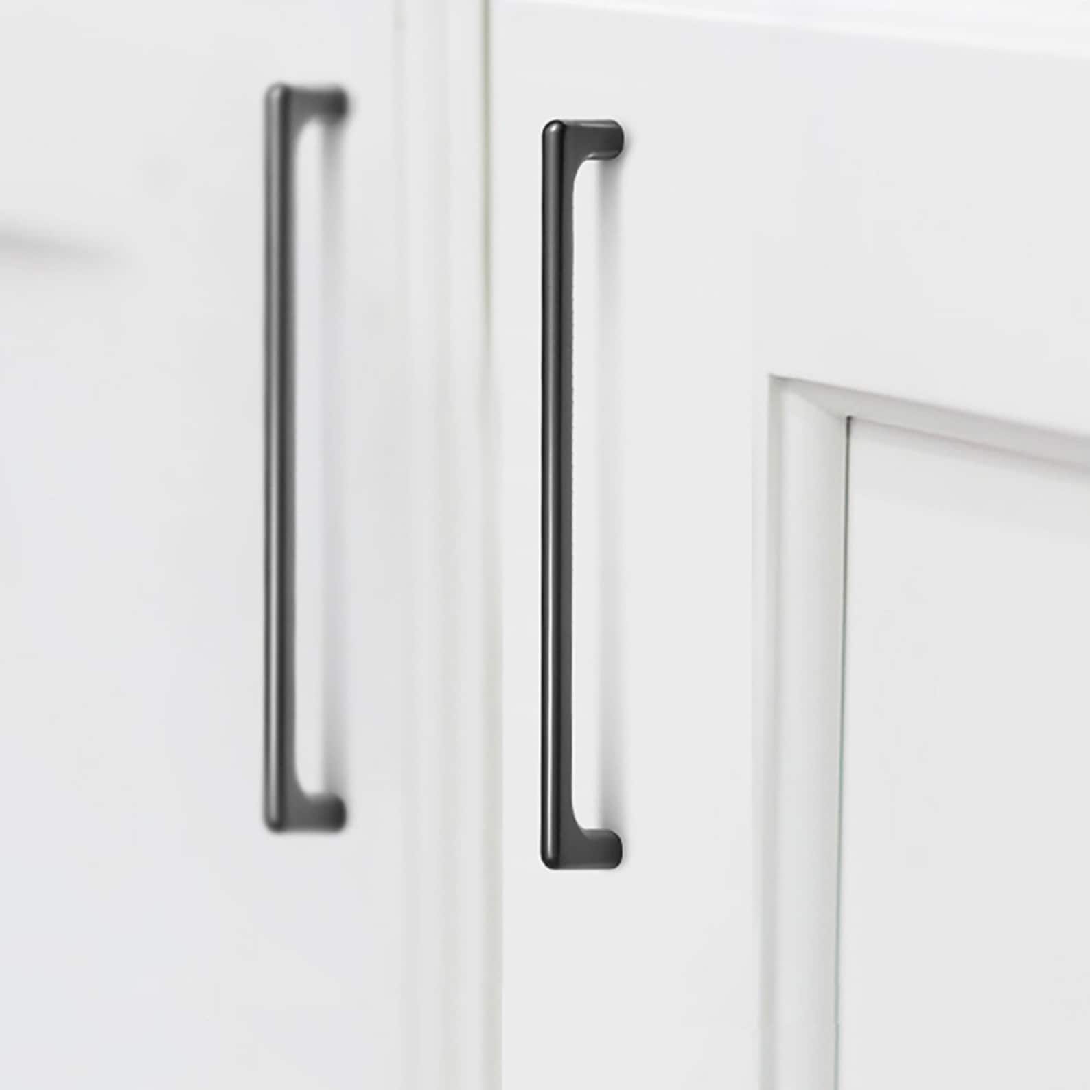 Matte Dark Gunmetal Grey Cabinet Pulls Cabinet Knobs Drawer - Etsy Australia