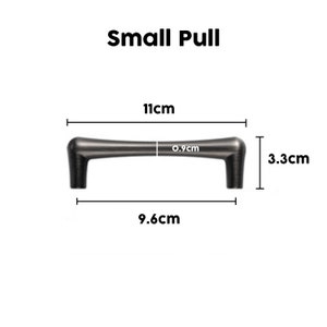 Matte Brushed Gunmetal Grey Cabinet Pulls, Cabinet Knobs, Drawer Pulls, Drawer Knobs, Pulls ...