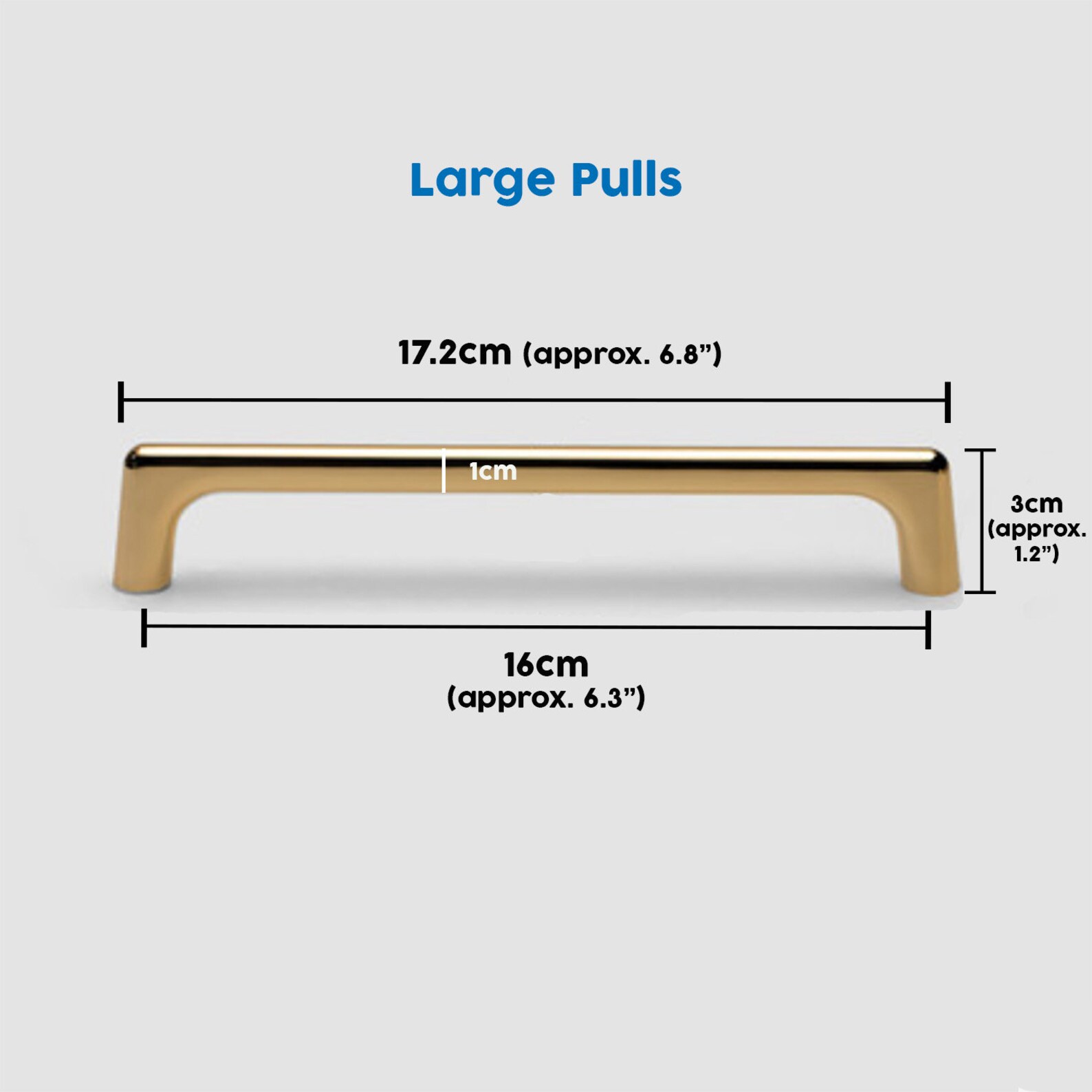 High Polished Luxury Gold Cabinet Pulls Cabinet Knobs Drawer | Etsy