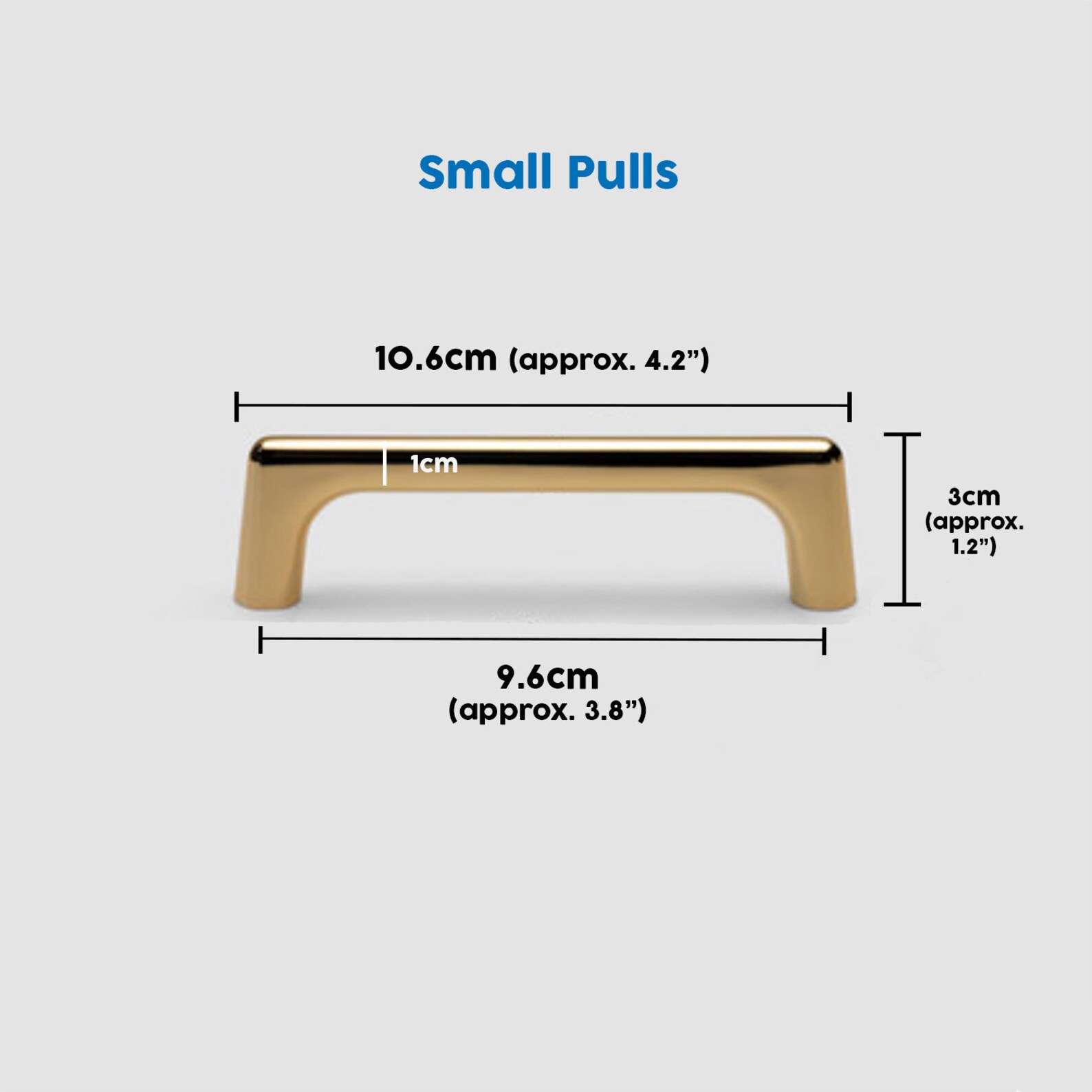 High Polished Luxury Gold Cabinet Pulls Cabinet Knobs Drawer | Etsy
