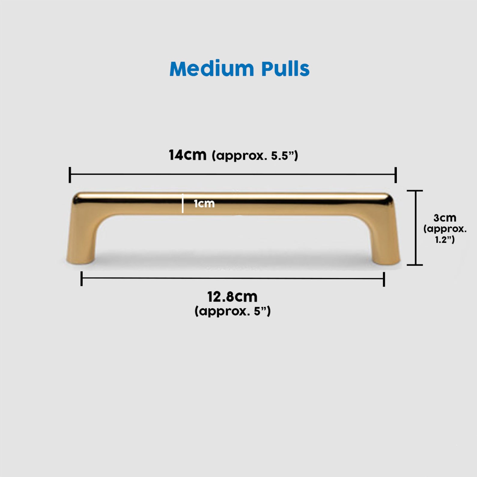 High Polished Luxury Gold Cabinet Pulls Cabinet Knobs Drawer | Etsy