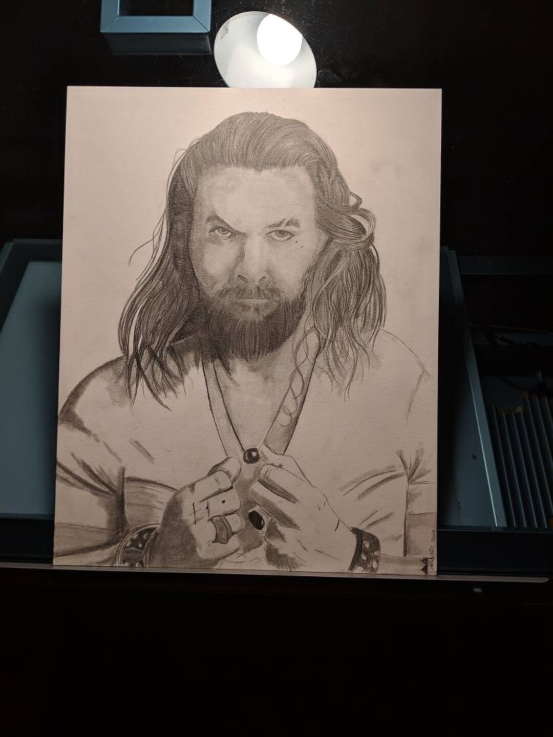 Jason Momoa Drawing - Etsy