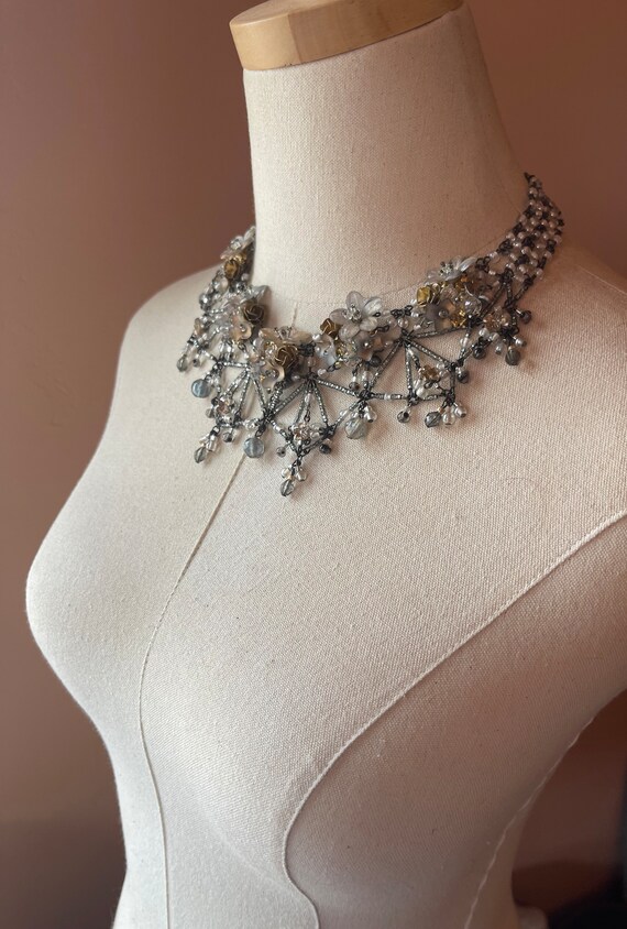 Jewelry Set Vintage COLLEEN TOLAND Gold Silver Statem… - Gem