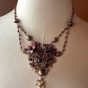 COLLEEN TOLAND Vintage Beaded Necklace 1990s - Etsy