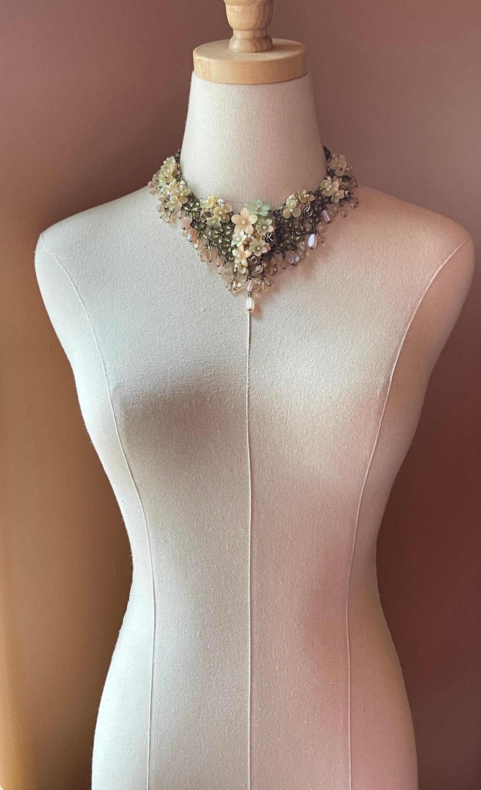 Jewelry Set, Vintage Colleen Toland Jewelry, Flower Statment Necklace ...