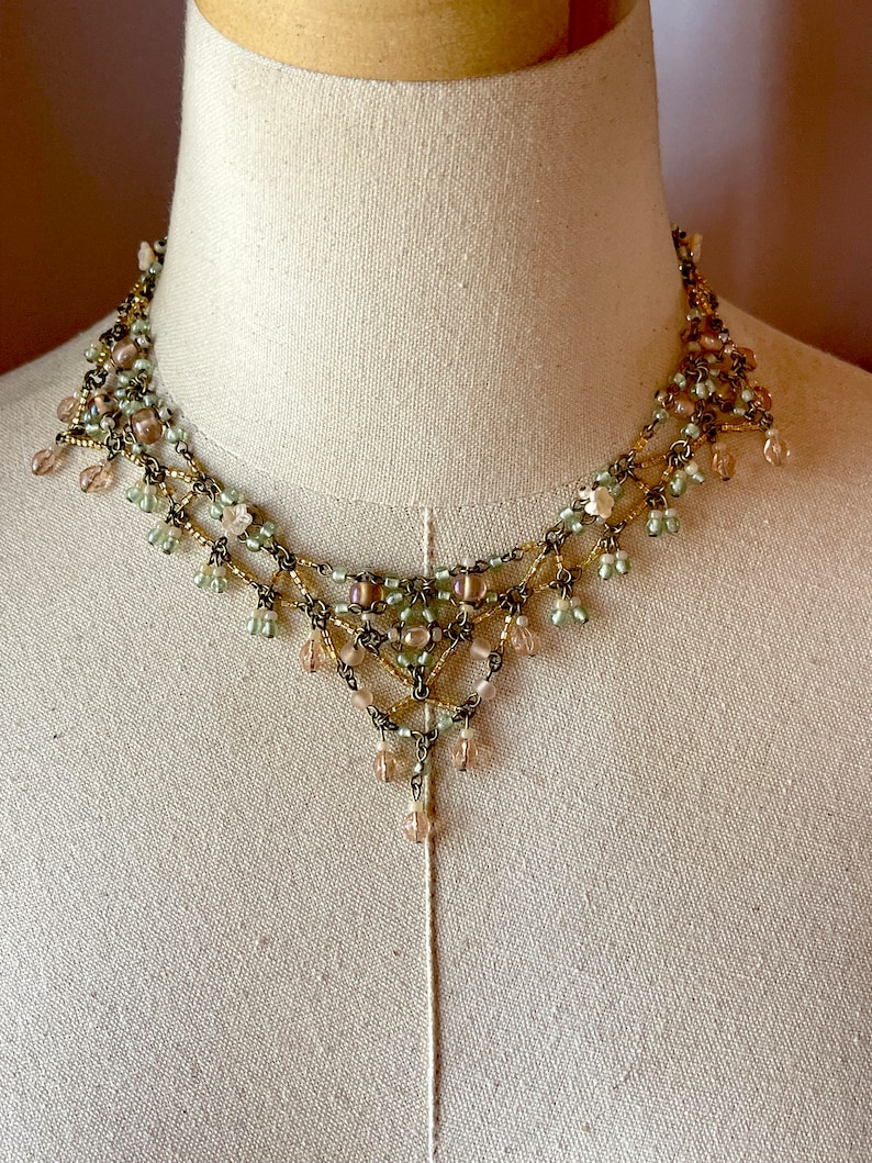 Vintage COLLEEN TOLAND Pink Green XO - Etsy