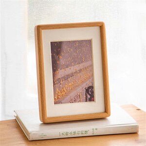 Solid Wood Photo Frame,teak Picture Frame,black Walnut Photo Frame ...