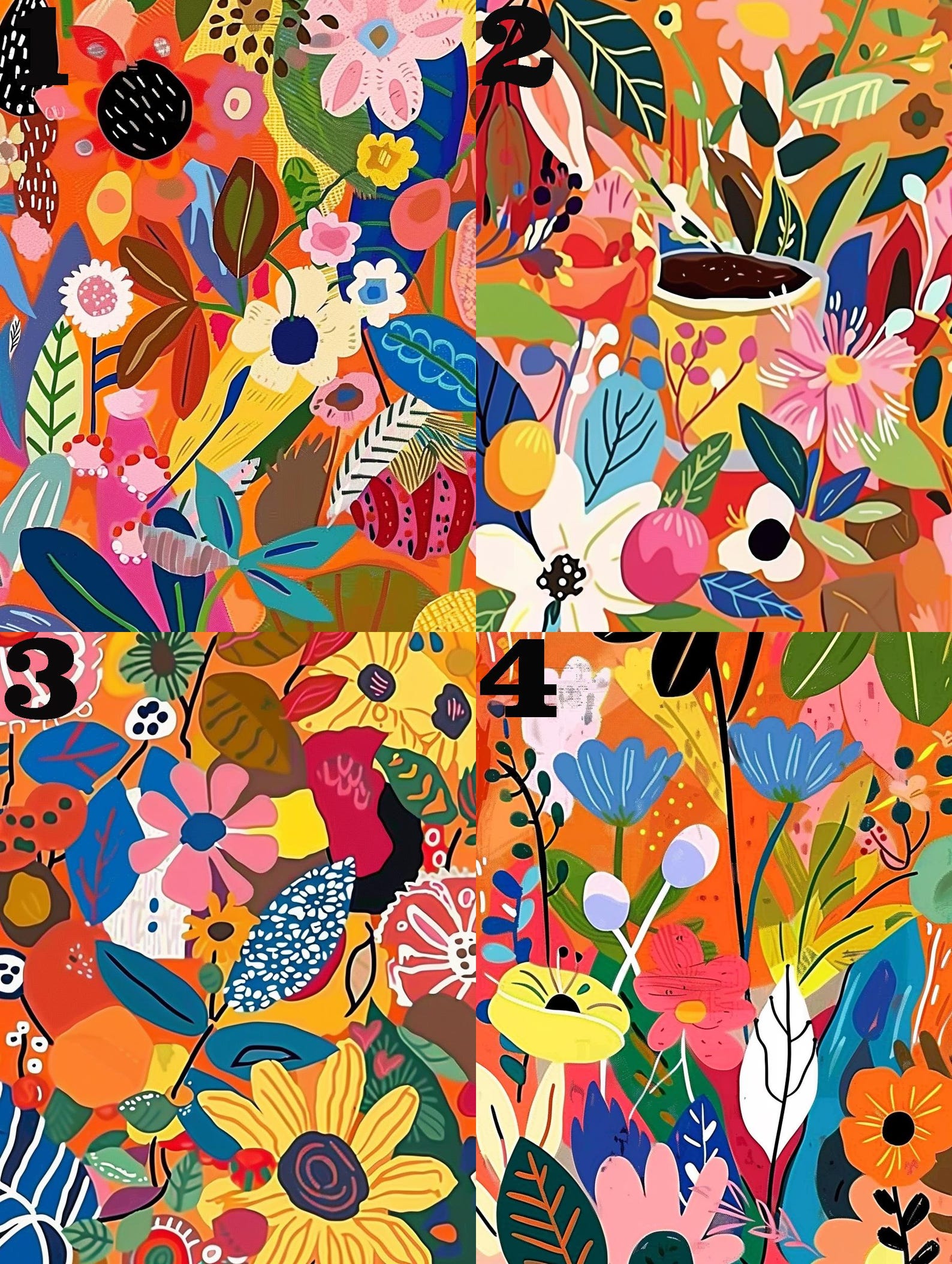 Flower DIY Full Drill 5D Diamond Painting Kits，colofrul Flowers Diamond ...