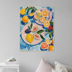 Still Life Diamond Painting Lemon Citrus Fruit 5D DIY Full Square/round ...