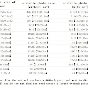 Wood Picture Frame Walnut Wood OAK Natural/black/white Poster Photo ...