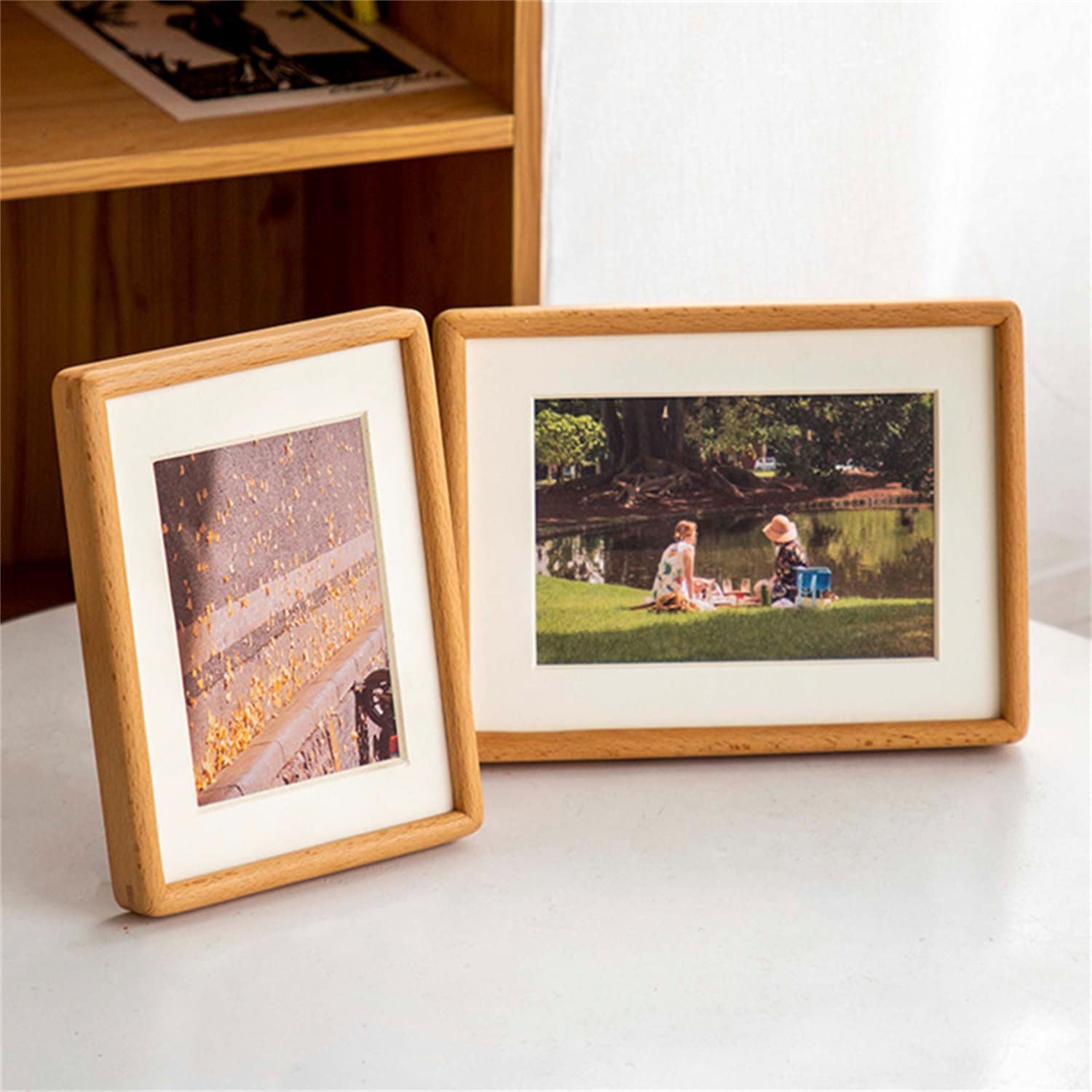 Solid Wood Photo Frame Rustic Walnut Picture Frames,wooden Frame ...