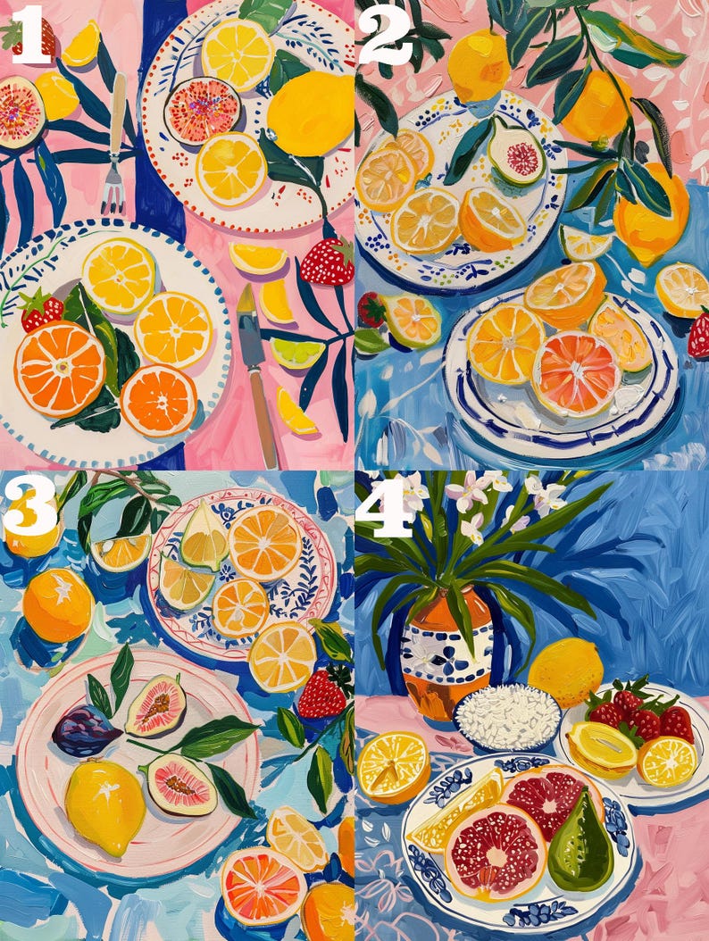 Still Life Diamond Painting Lemon Citrus Fruit 5D DIY Full Square/round ...