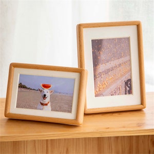 Solid Wood Photo Frame,teak Picture Frame,black Walnut Photo Frame ...