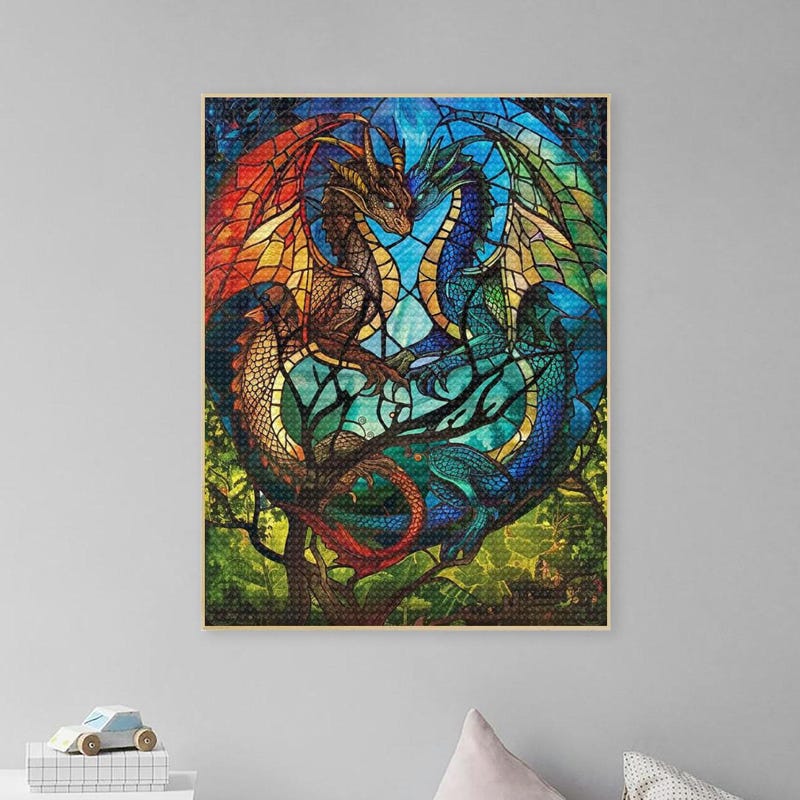 Dragon Diamond Art Kits - Etsy