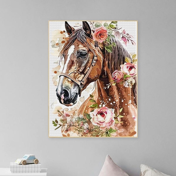 Horse Diamond Art Kits - Etsy UK