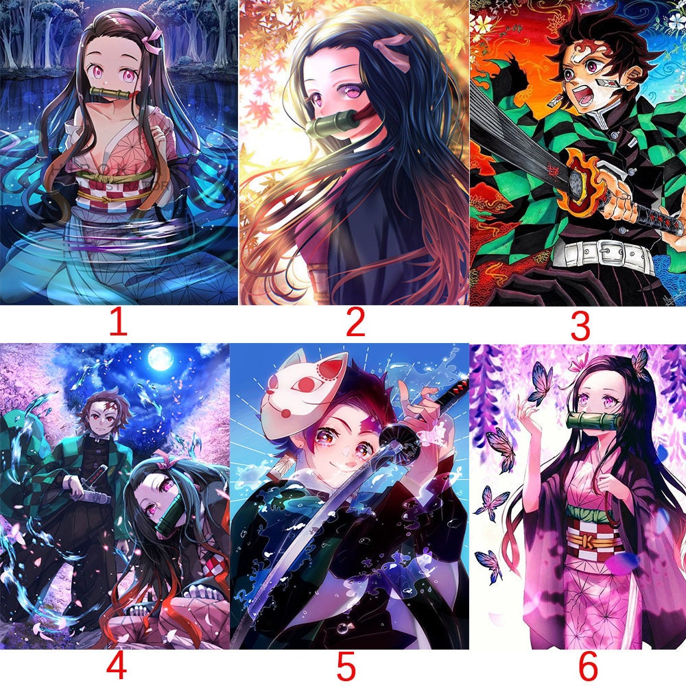 5D Diamond Painting Anime Cartoon Girl Full Square With AB | Etsy