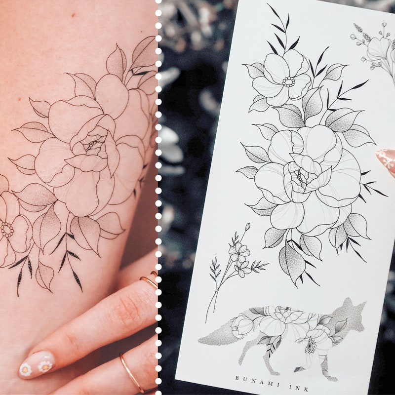 Anemone tattoos - Etsy.de