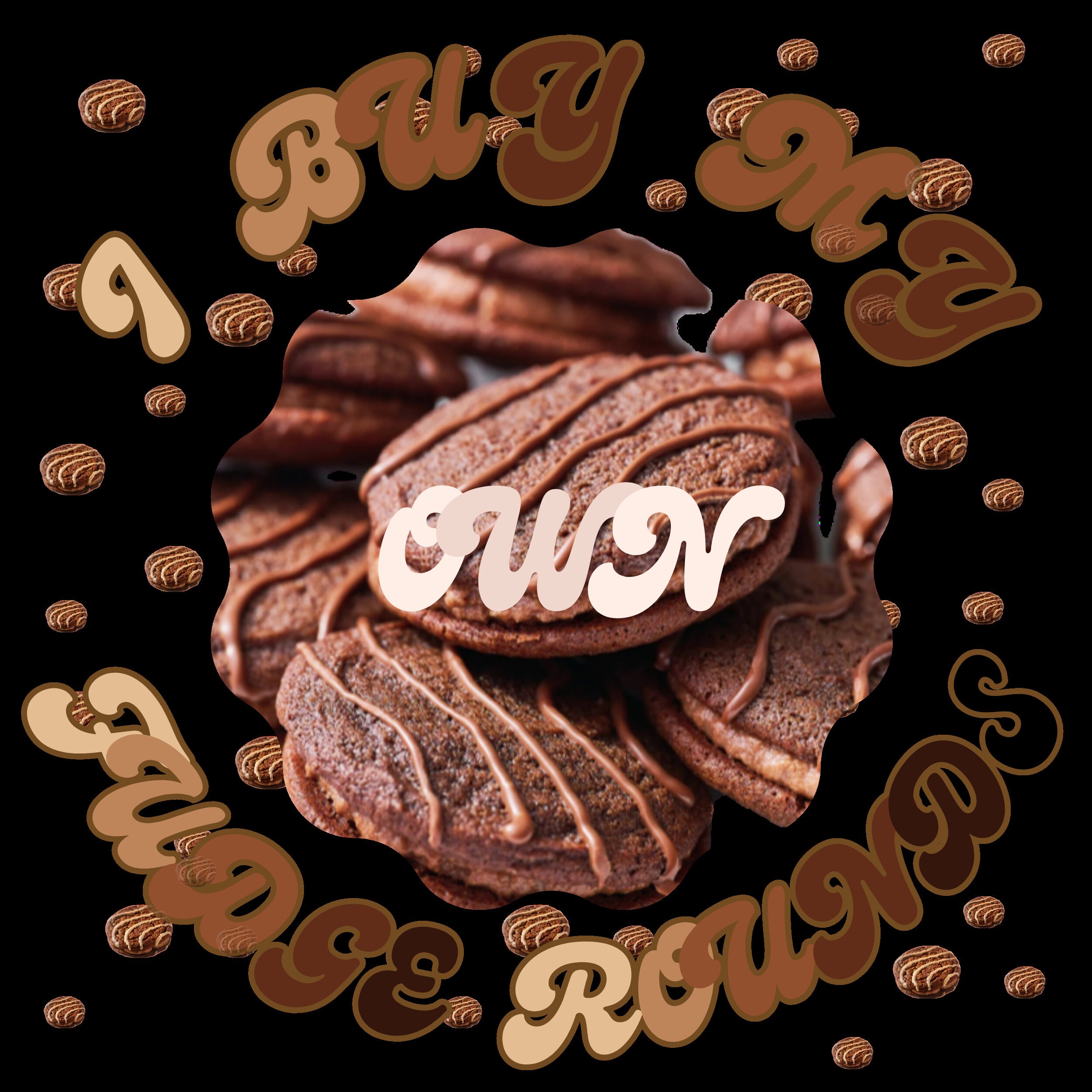 Oliver Anthony Fudge Round PNG, PDF - Etsy