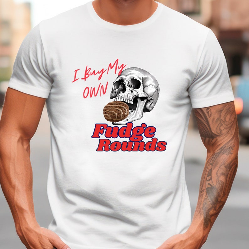 Oliver Anthony, I Buy My Own Skull Fudge Rounds PNG, PDF, SVG Digital ...