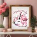 Coquette Girly PNG, Girl Country Png, Coquette Guitar Png, Pink Ribbon ...