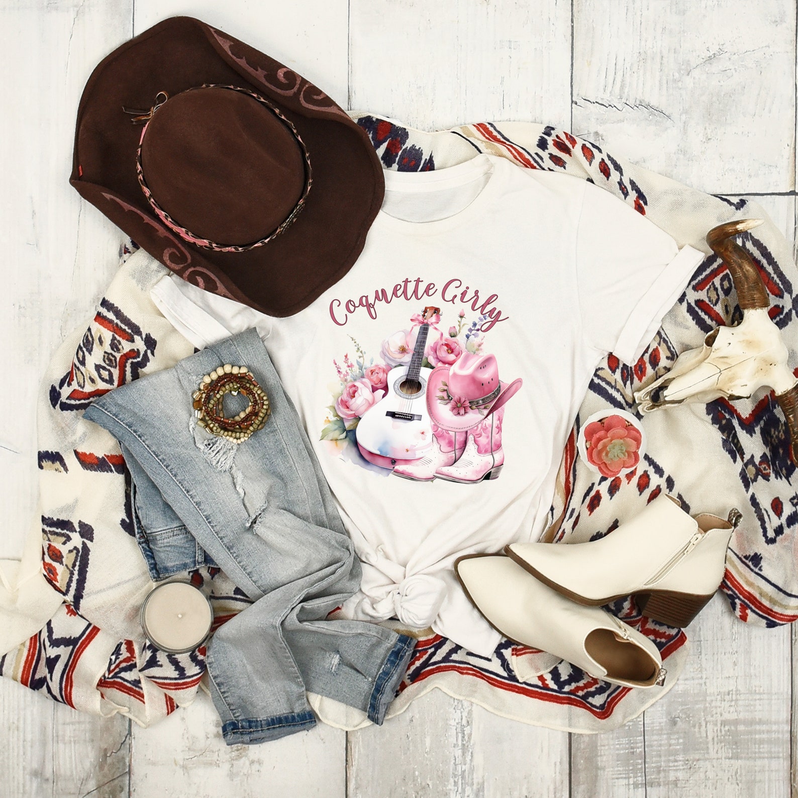 Coquette Girly PNG, Girl Country Png, Coquette Guitar Png, Pink Ribbon ...