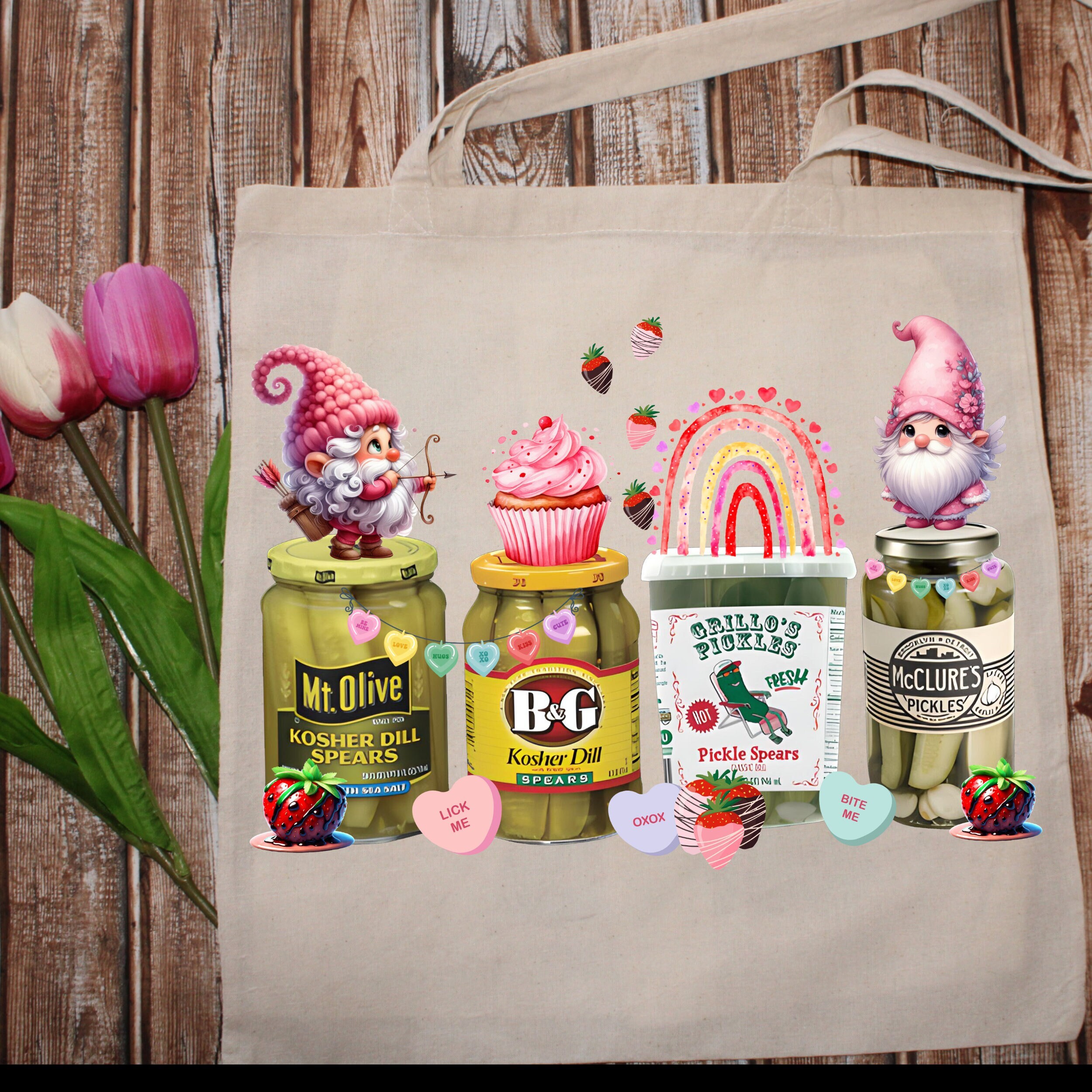 Vintage Pickles PNG, Valentines Pickles PNG, Cupid Gnome Png, Pickle Jars Png, Pickle Lovers PNG ...