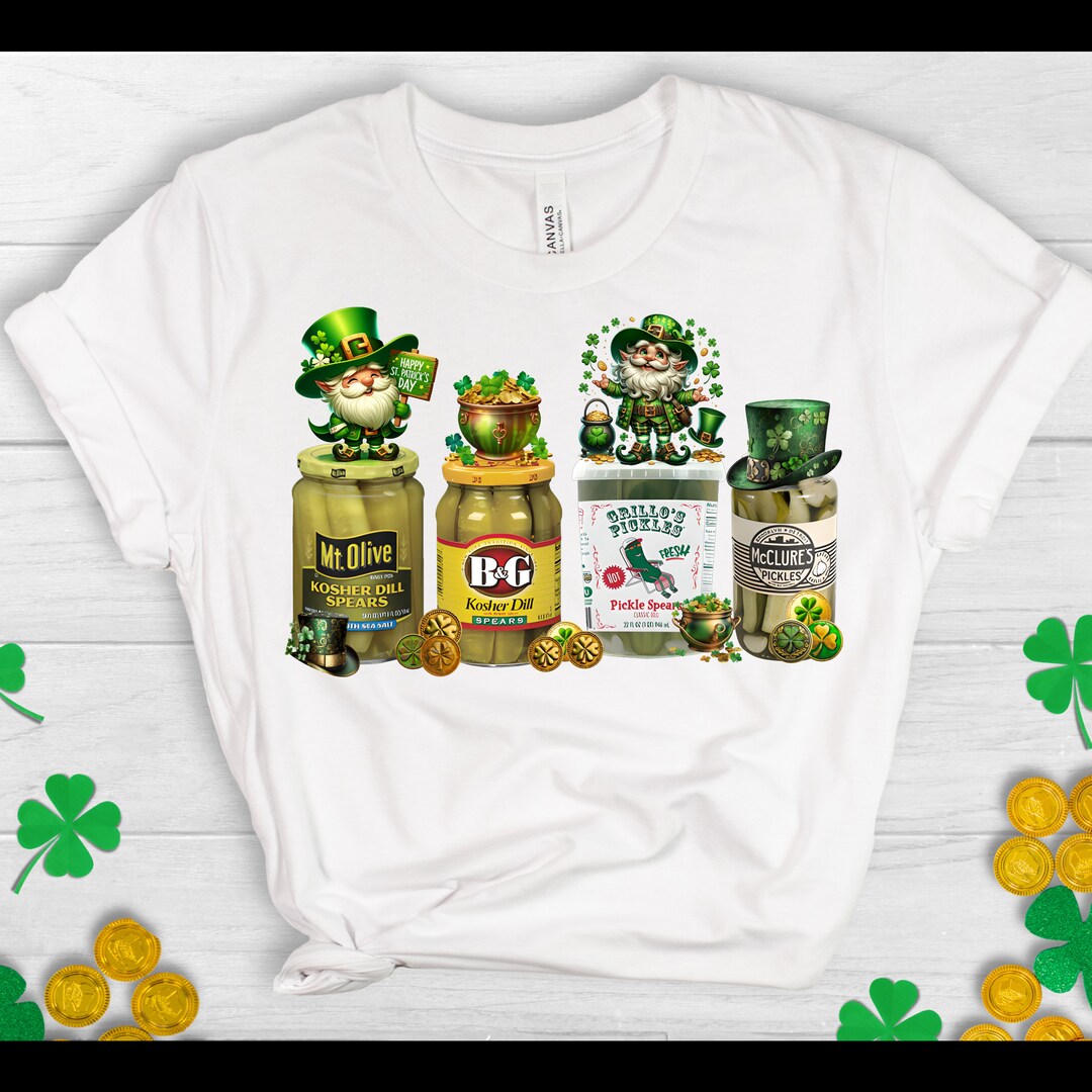 Vintage Pickles PNG, St Patrick's Pickles PNG, Canning Season Png ...