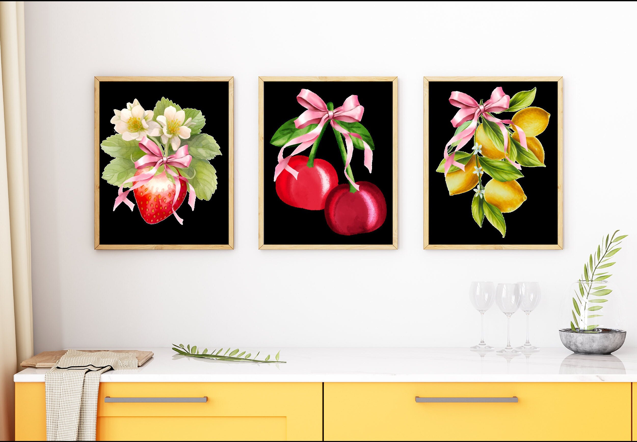 Coquette Kitchen PNG, Coquette Wall Decor PNG, Coquette Kitchen ...