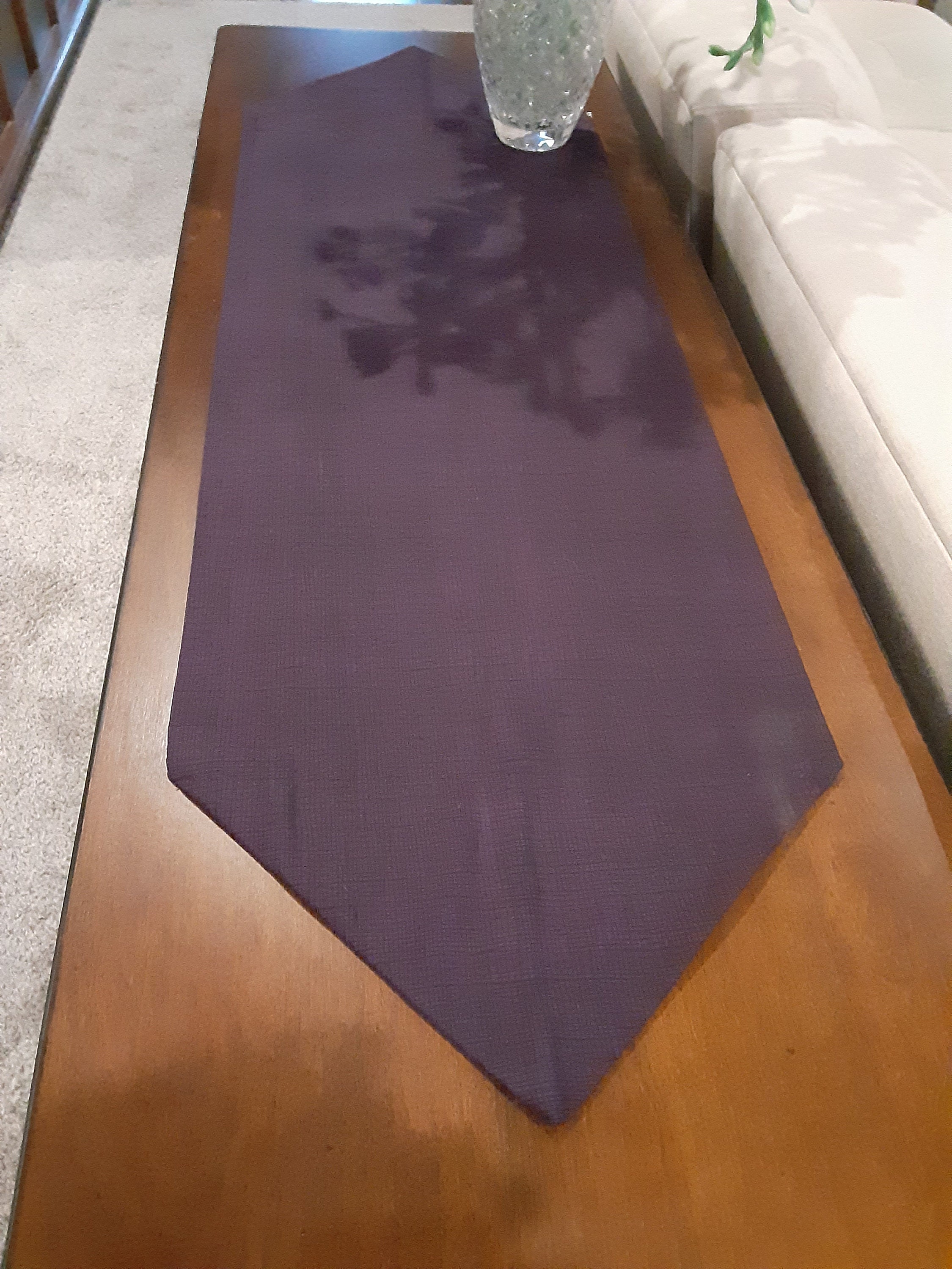 Non Quilted Table Runner - Etsy