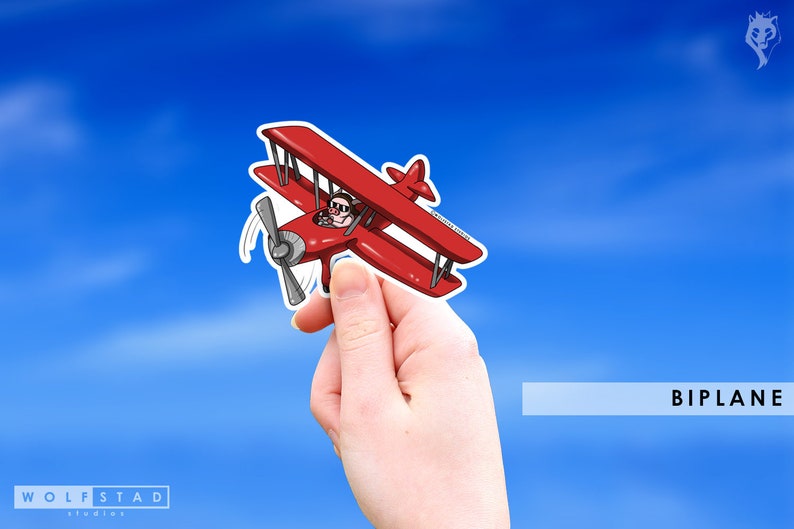 Flying Pig Stickers - "when Pigs Fly" Handmade Vinyl Sticker Collection ...