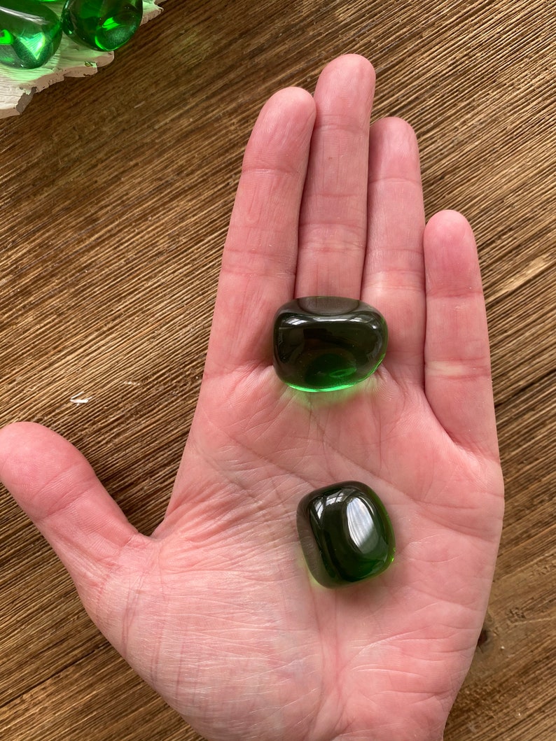 Tumbled Helenite Gaia Stone Crystals | Etsy